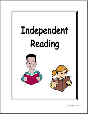 Portfolio Cover: Independent Reading – Abcteach