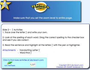 Interactive: Notebook: Phonics: Letter “J” (Spelling) – Abcteach