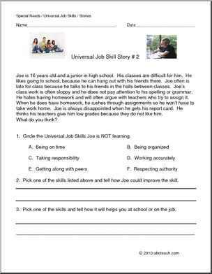 Employment/Employability Skills – Abcteach