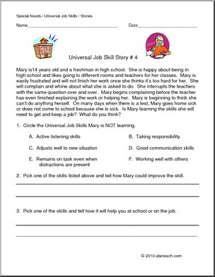 Employment/Employability Skills – Abcteach