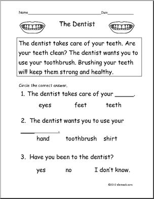 Reading Comprehension: Easy – Page 4 – Abcteach