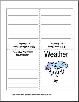 KWL: Weather (booklet, color) – Abcteach