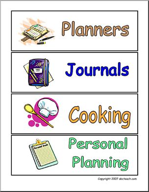 Daily Schedule Cards: Pictures Set 10 (color) – Abcteach