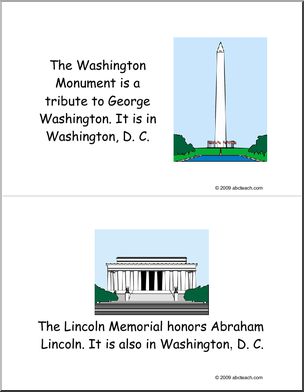 Color and Read: U. S. Landmark – Golden Gate Bridge (primary) – Abcteach