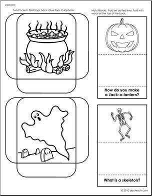 Lapbook: Halloween (K-1/primary) – Abcteach