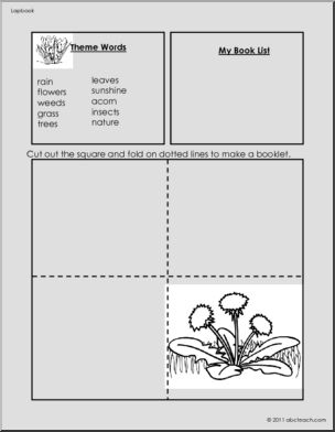 Lapbook: Nature (primary) – Abcteach