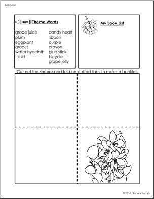 Lapbook: Colors; Purple (K-1/Primary) – Abcteach