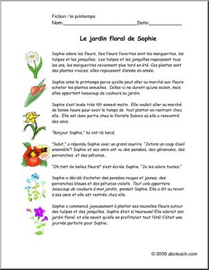 French: ComprÃˆhÃˆnsion de lecture–La dÃˆforestation – Abcteach