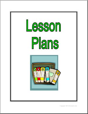 Portfolio Cover: Lesson Plans – Abcteach