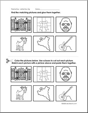 Letter G – Page 2 – Abcteach