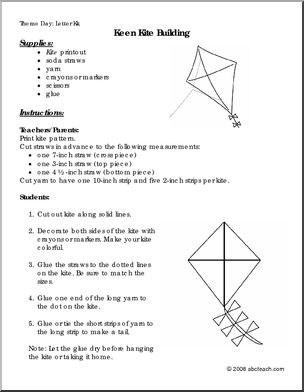Activity: Keen Kites – Abcteach