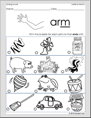 Consonant Blend Sl – Sled (color) (primary) Sign – Abcteach