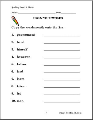 Word Wall: Opposites – Abcteach