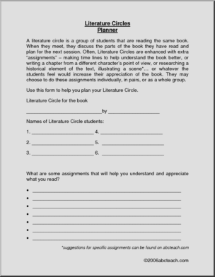 Literature Circles – Abcteach