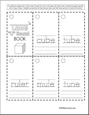 Long and Short U Vowel Sounds – Abcteach