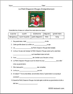 French Fairy Tales – Abcteach