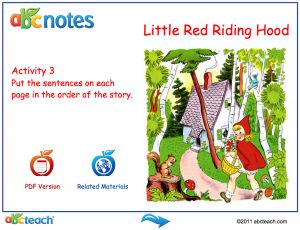 Reading Comprehension: “Little Red Riding Hood” (ESL) – Abcteach