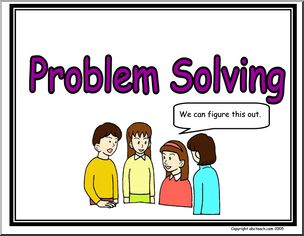 Poster: Life Skills – Problem Solving – Abcteach