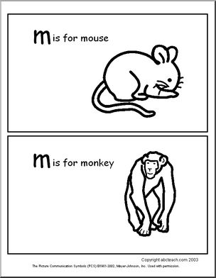 Matching Game: Initial Letter M – Abcteach