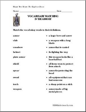 The Knight at Dawn (primary) Book – Abcteach