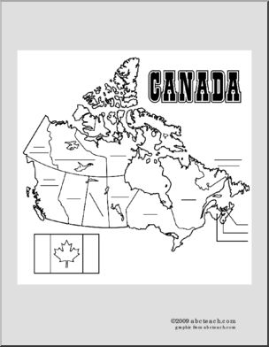 Canada Map – Abcteach