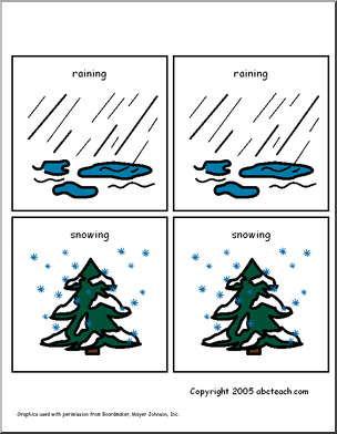Matching: Weather (pre k-primary) – Abcteach