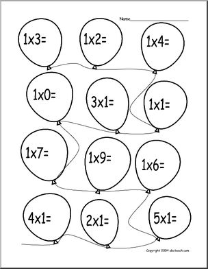 Multiplication Game with Playing Cards – Abcteach