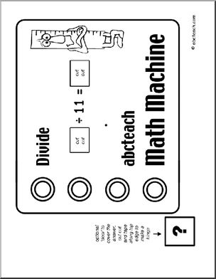 Division (by 11) Math Wheels – Abcteach