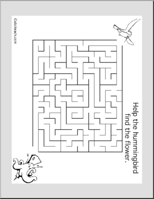Maze: Birds 3 (hard) – Abcteach