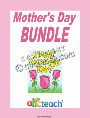 Mother’s Day Bundle (50 pages) – Abcteach