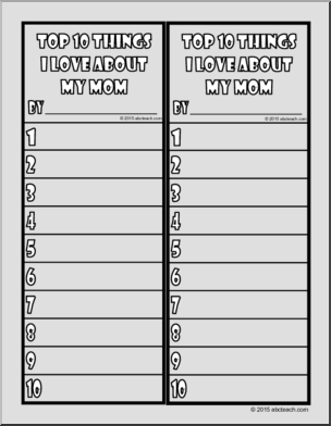 Mother’s Day – Abcteach