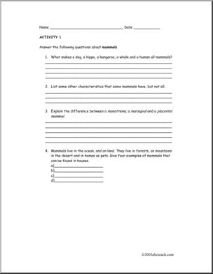 Comprehension: Deforestation (upper elem/middle) – Abcteach