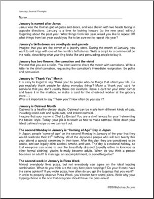 Border Paper: January Birthdays – Abcteach