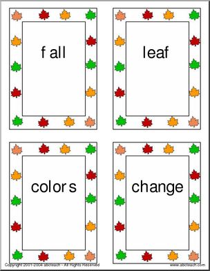 Fall Harvest (elementary) Learning Center – Abcteach