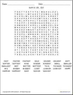 Suffixes – ION/TION Rules and Practice – Abcteach