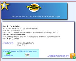 Interactive: Notebook: Phonics: Letter “N” (Activities) – Abcteach