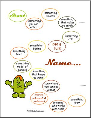 ESL: Name Game Variations/Instructions – Abcteach