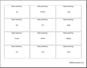 ESL: Name Game Cards #4 (…makes you) – Abcteach