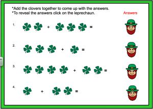 Interactive: Notebook: St. Patrick’s Day Theme: Math Worksheets ...