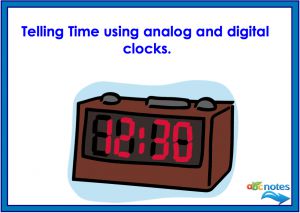 Interactive: Notebook: Mini Office – Telling Time – Abcteach