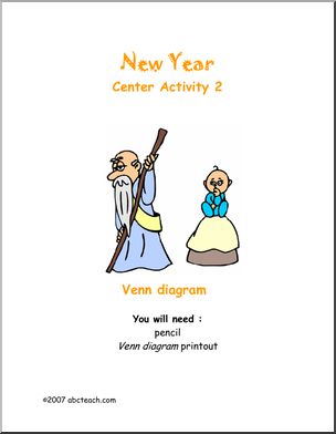 New Year’s – Venn Diagram Learning Center – Abcteach