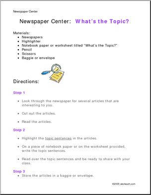 Worksheet: Reporting Disaster (upper elem/middle) – Abcteach