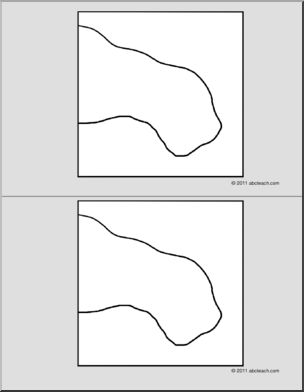 Nomenclature Cards: Land Forms & Water Forms (2) – Abcteach