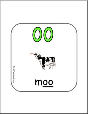 Word Family – OO Words Sign – Abcteach