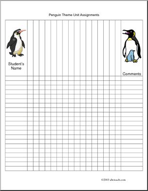Coloring Page: Penguin – Abcteach