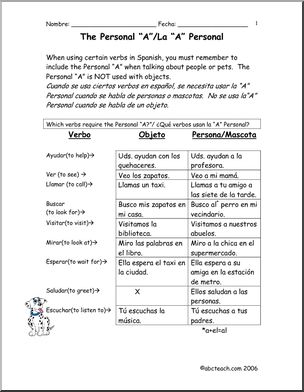 Preposiciones/Prepositions – Abcteach