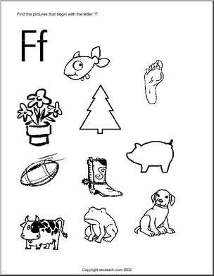 Ff Beginning Sounds – Abcteach
