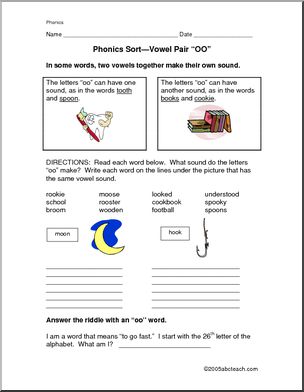 -aze Words’ Word Sort Center – Abcteach