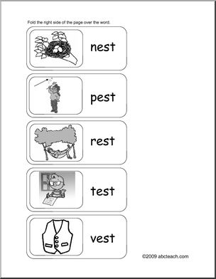 Word Family – an words Flashcards – Abcteach