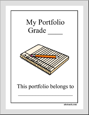 Portfolio Cover: Fourth Grade – Abcteach